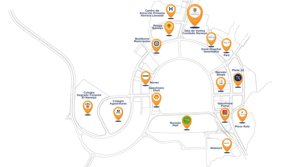 Comercio - Condado Naranjo
